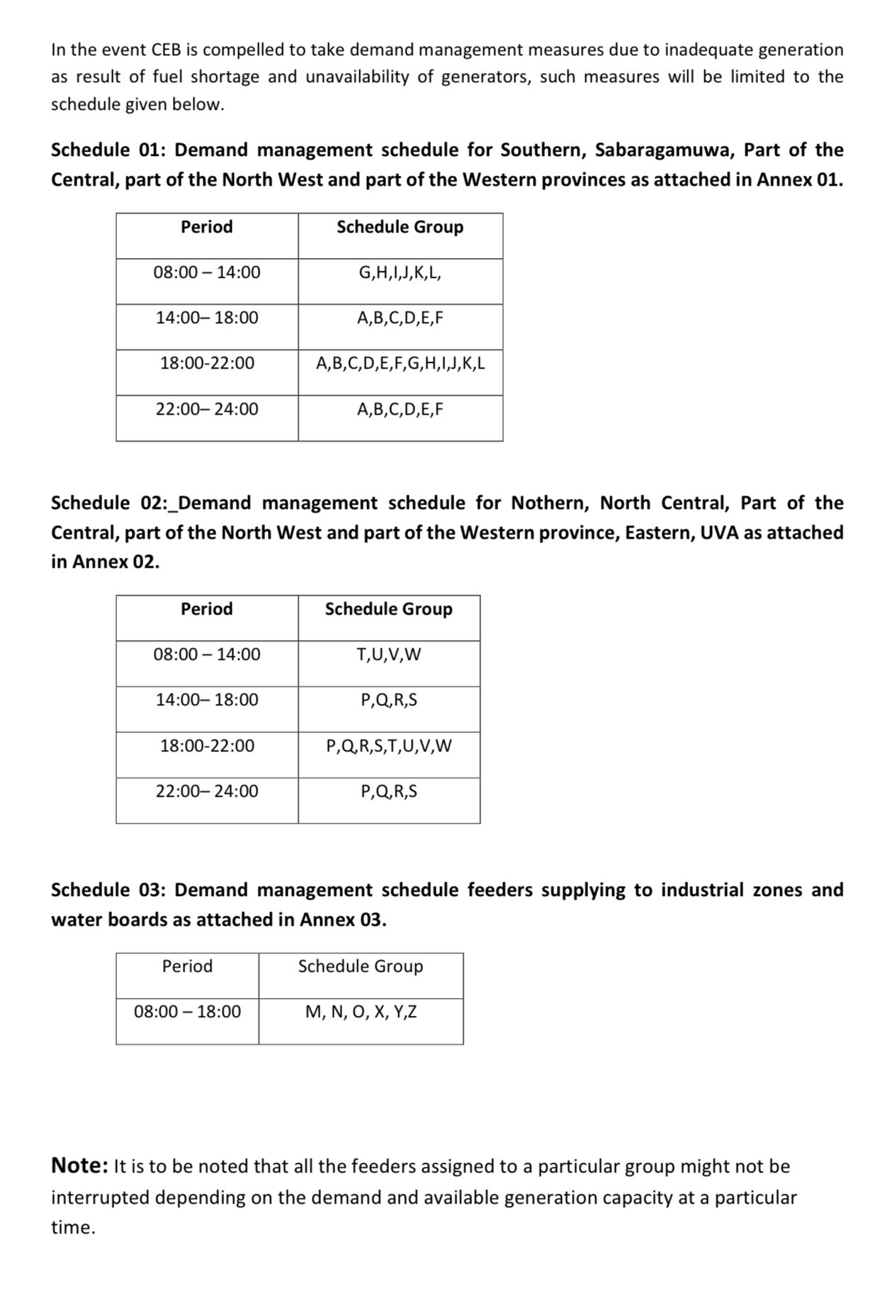 Power Cut Plan For Wednesday Confirmed 10 Hours New Area Schedule power-cut-plan-for-wednesday-confirmed-10-hours-new-area-schedule